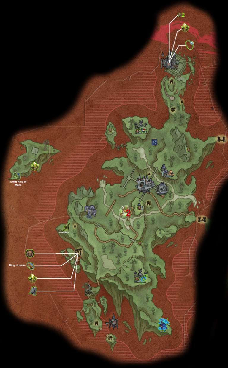 Dread Delusion: World Map with All Items Location – KosGuides