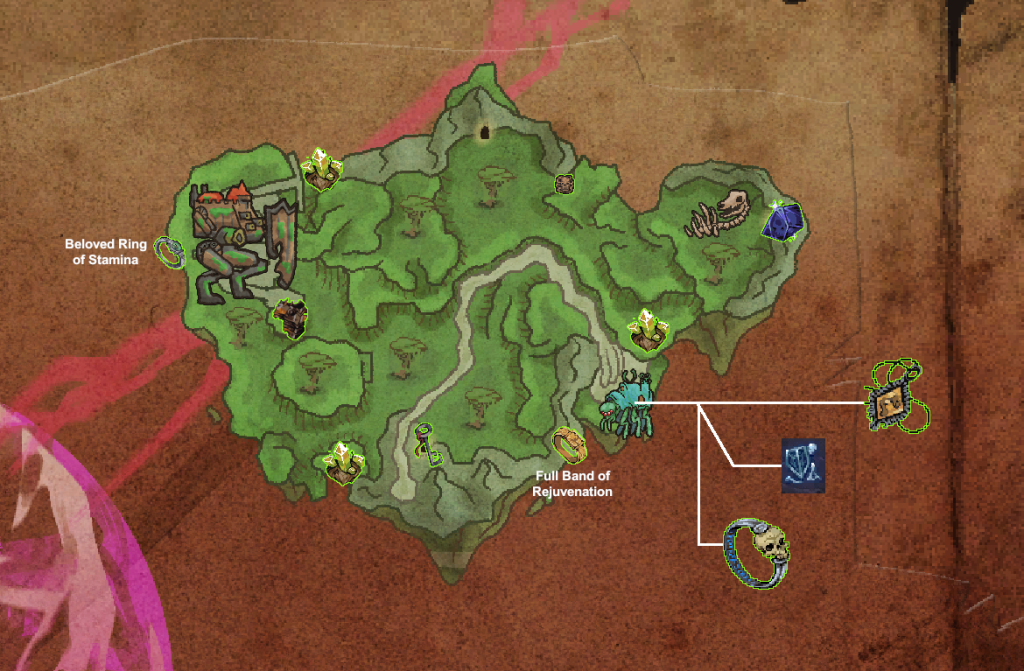 Dread Delusion: World Map with All Items Location – KosGuides