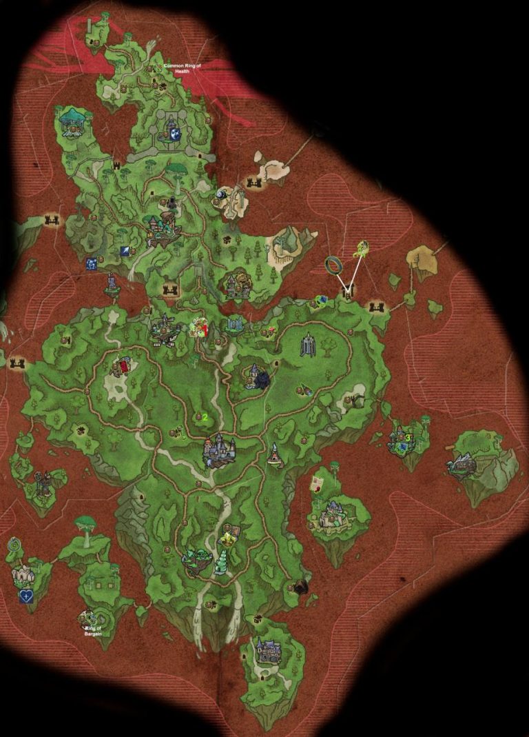 Dread Delusion: World Map with All Items Location – KosGuides