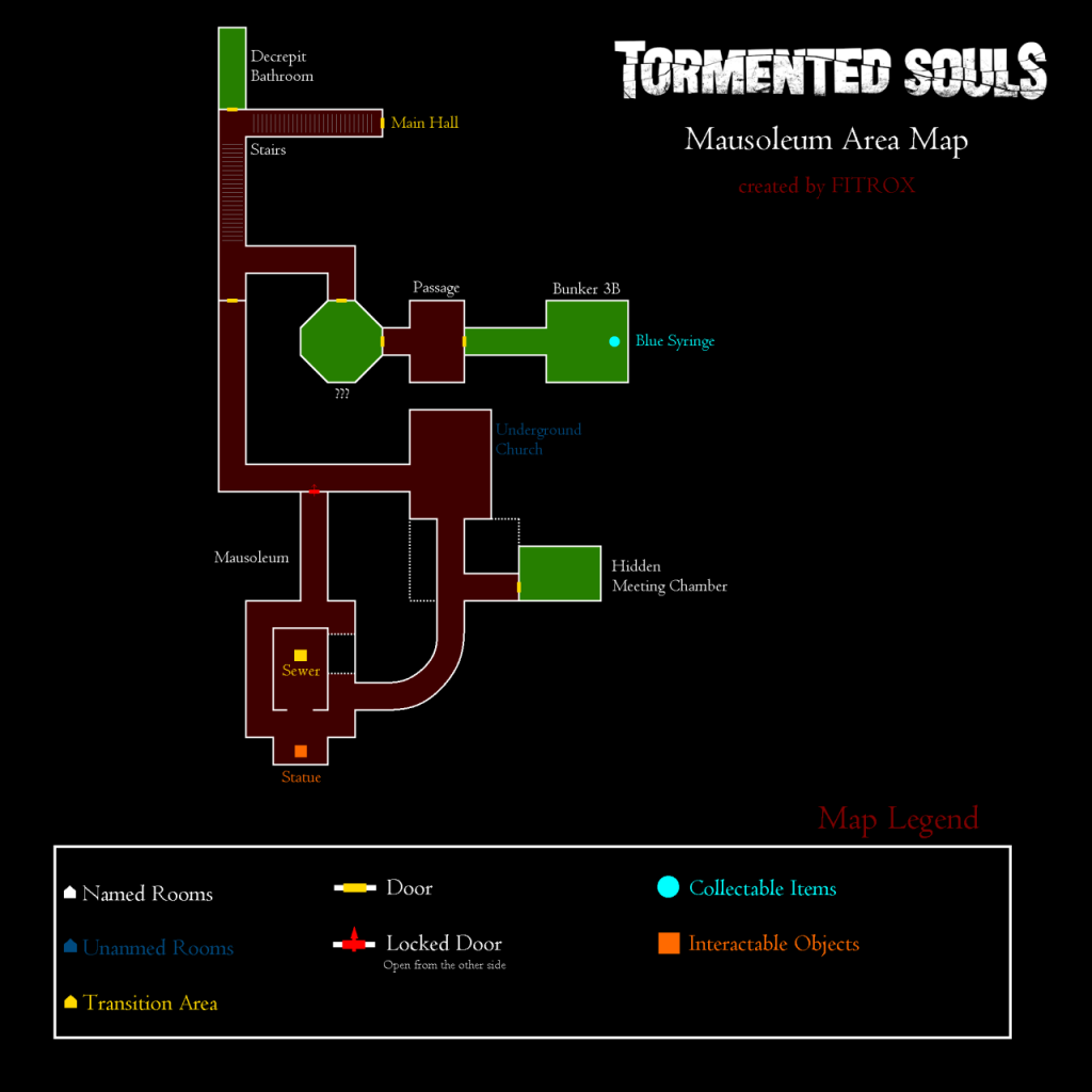 Tormented Souls: Sewer and Bunker Maps – KosGuides