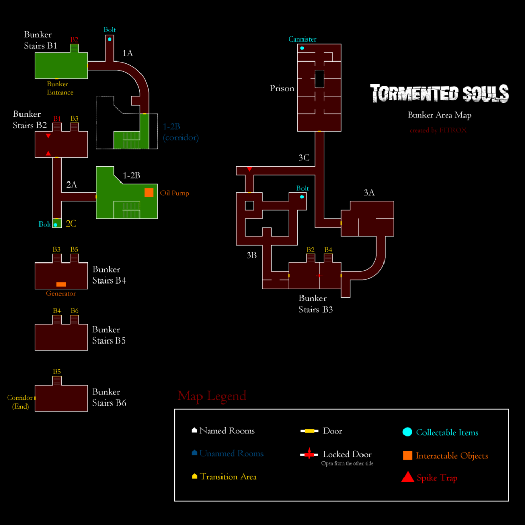Tormented Souls: Sewer and Bunker Maps – KosGuides