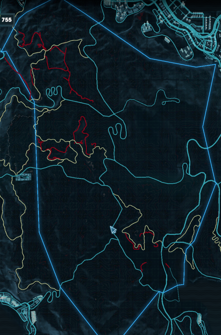 Test Drive Unlimited Solar Crown: 100% Completion Map (Hidden Roads ...