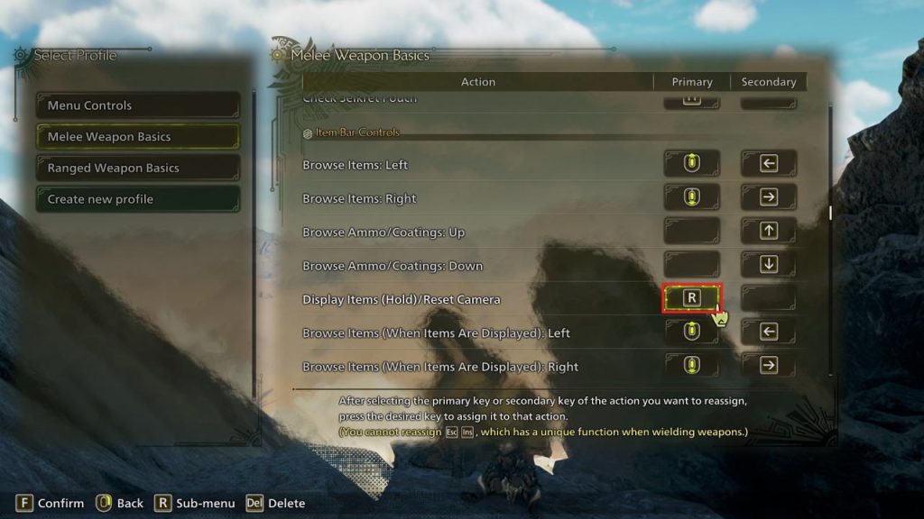 Monster Hunter Wilds: Recommended Options & Keyboard & Mouse Controls ...