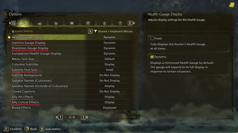Monster Hunter Wilds: Recommended Options & Keyboard & Mouse Controls ...
