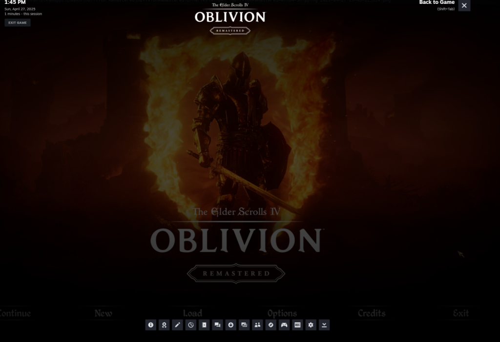 The Elder Scrolls IV: Oblivion Remastered – How to Run the Script Extender with Steam Overlay ...