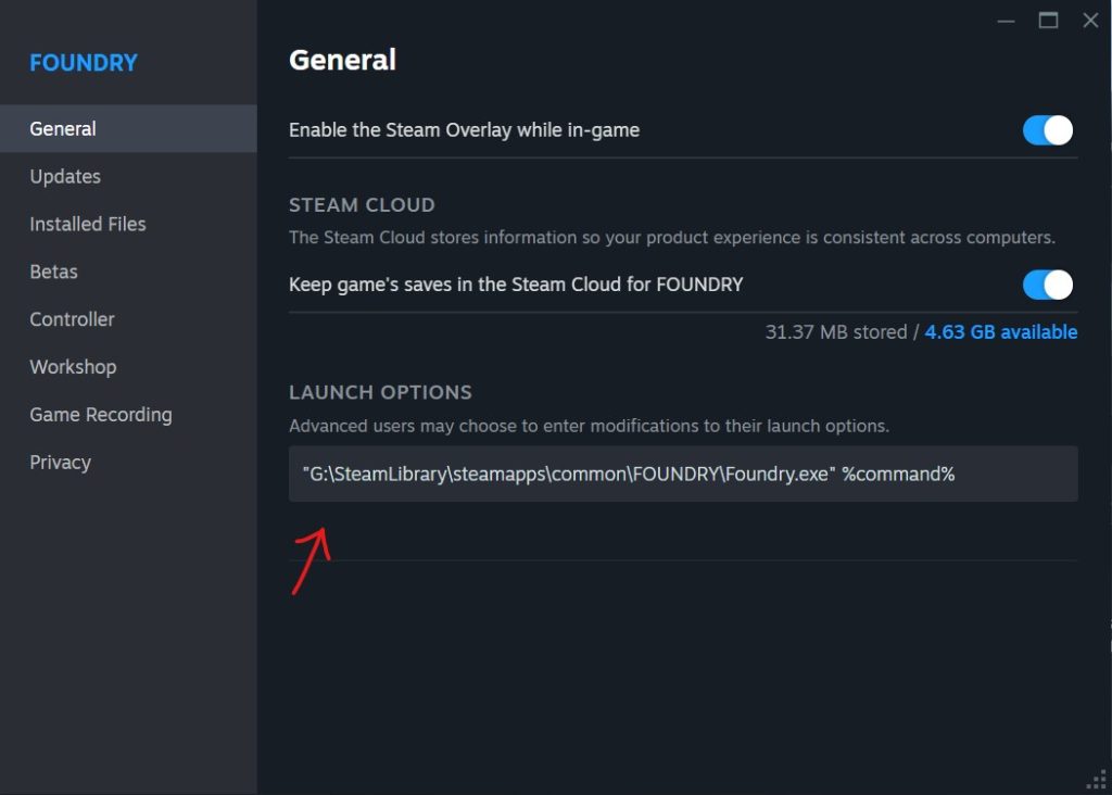 FOUNDRY: Easy Method to Skip the Launcher – KosGuides