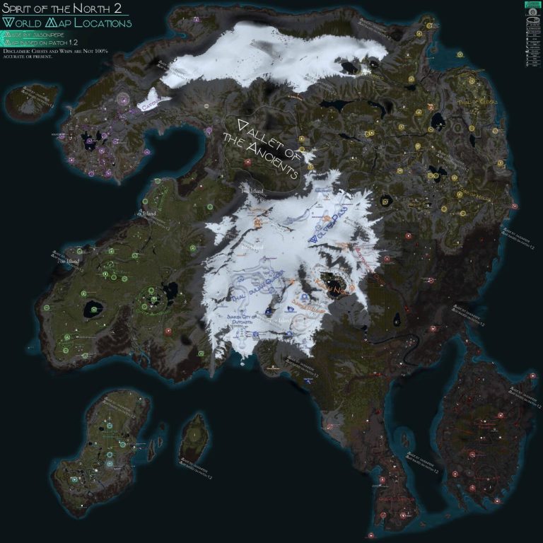 Spirit of the North 2: Collection Maps – KosGuides