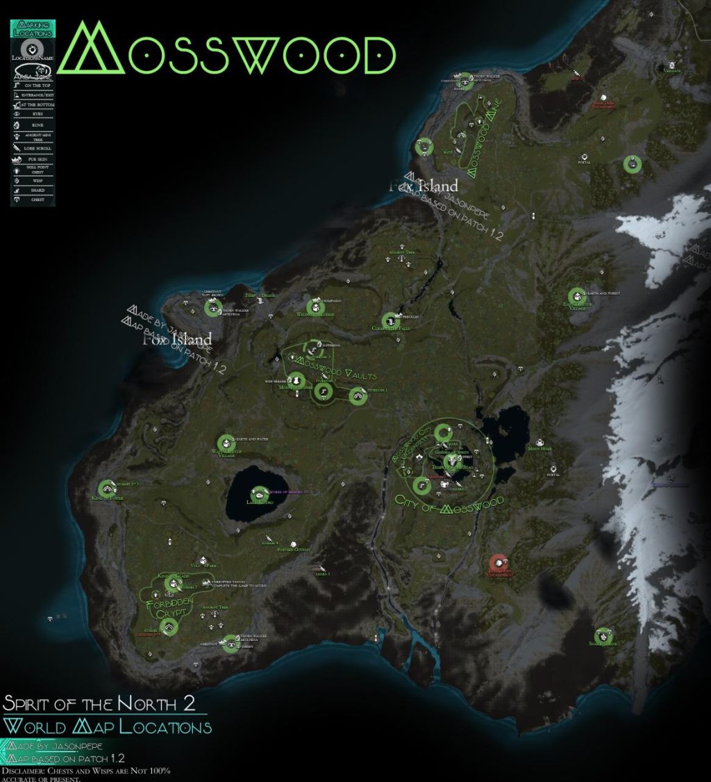 Spirit of the North 2: Collection Maps – KosGuides