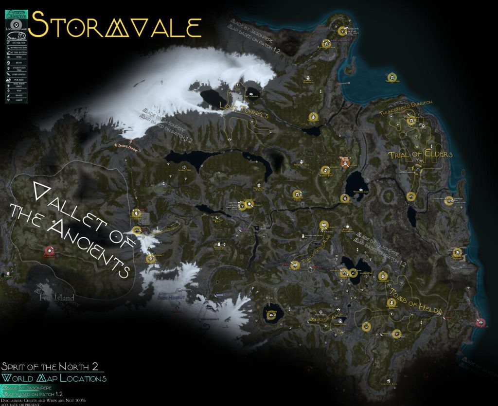 Spirit of the North 2: Collection Maps – KosGuides