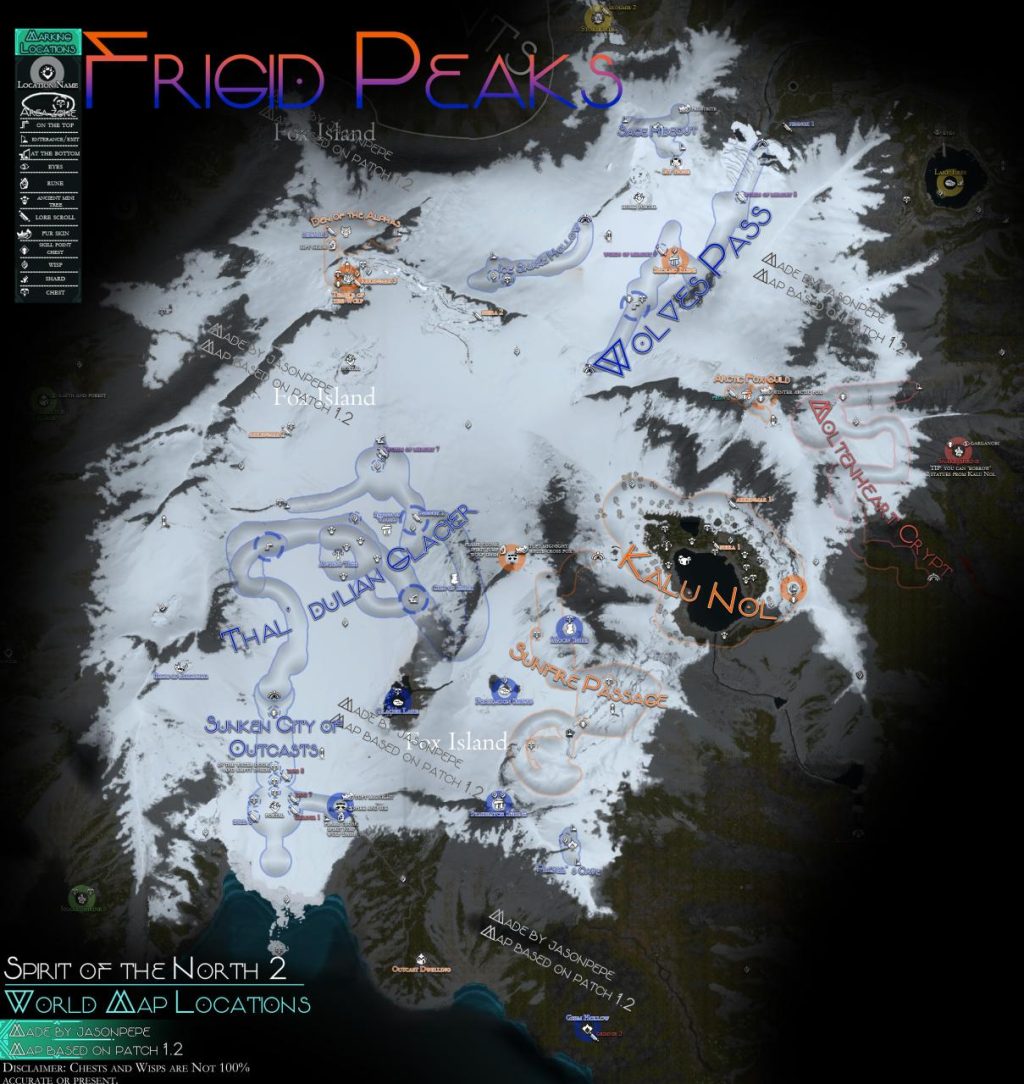Spirit of the North 2: Collection Maps – KosGuides