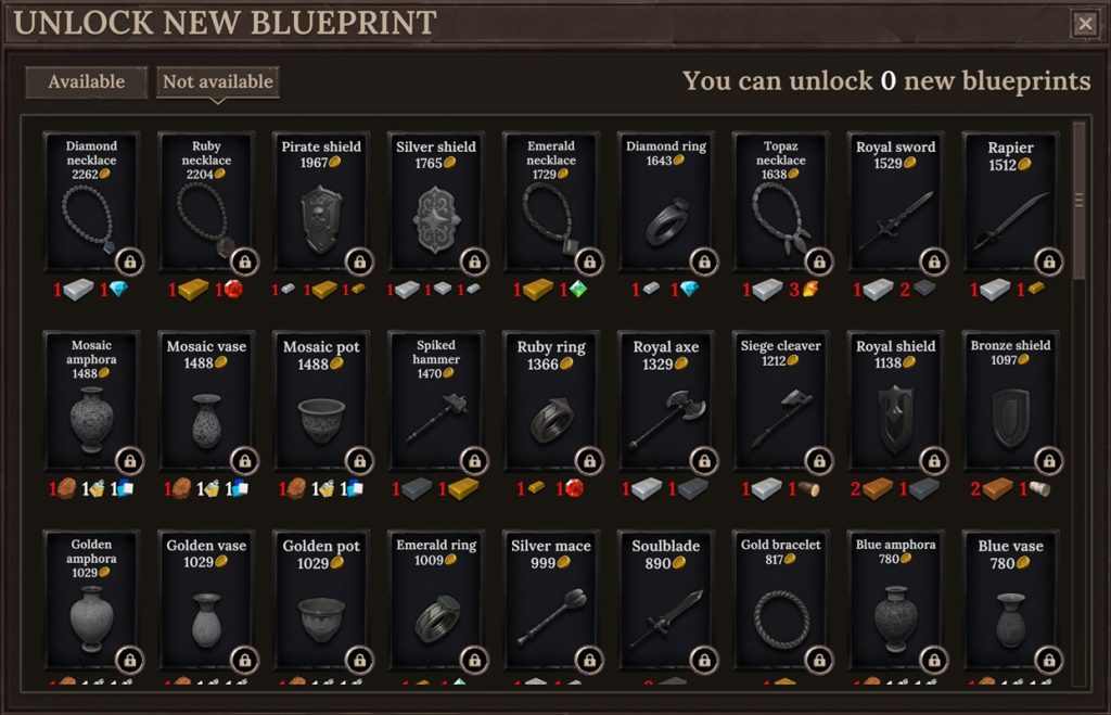 Blacksmith Master: Tips and Tricks for Blueprints – KosGuides